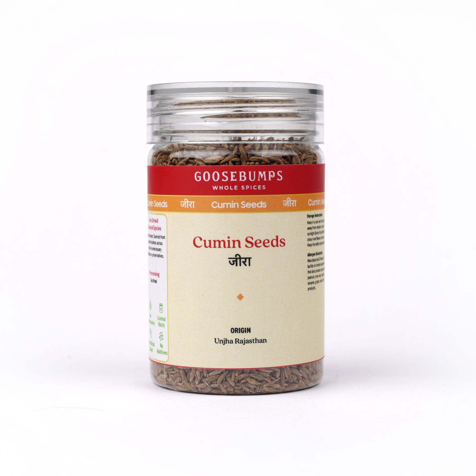 Cumin seeds (Jeera) – Goosebumps Store