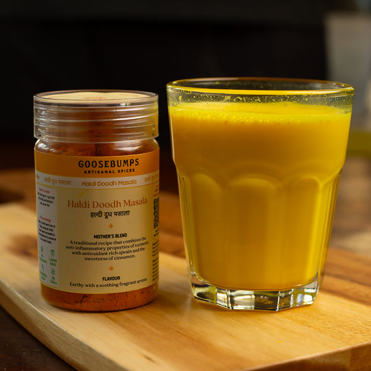 Haldi Doodh (Turmeric milk) – Goosebumps Store